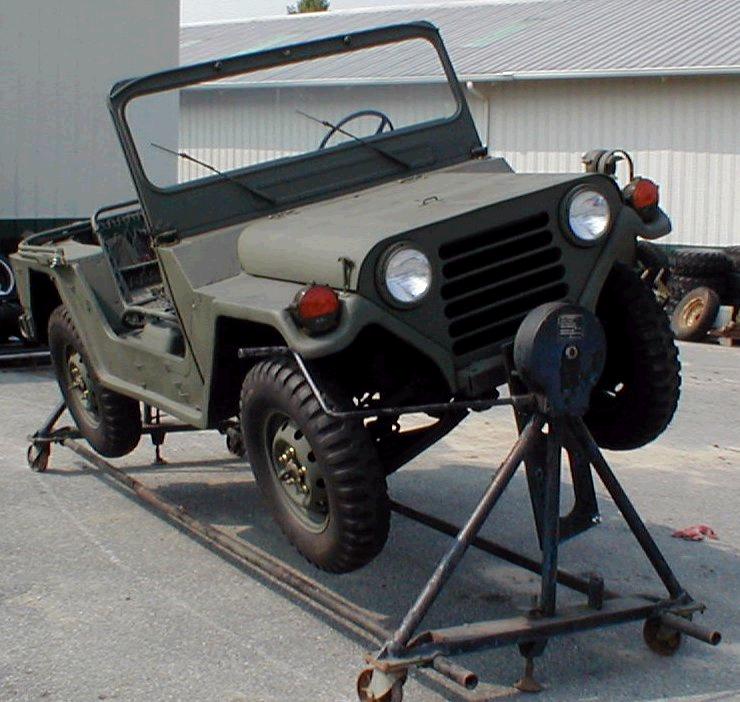 Ft. Brubaker - M151 in action