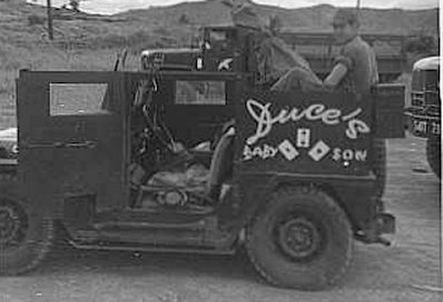 Ft. Brubaker - M151 in action